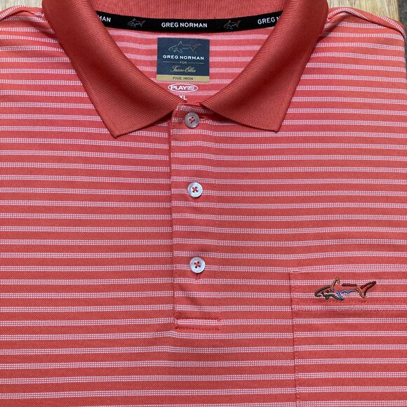 Greg Norman Collection | Shirts | Greg Norman For Tasso Ella Polo Shirt ...
